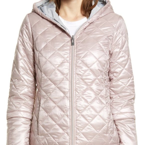 Via Spiga | Jackets & Coats | Via Spiga Reversible Hooded Puffer Jacket ...